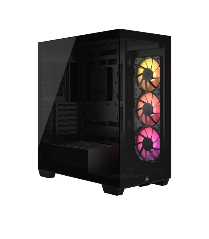 CASE GAMER CORSAIR 3500X ARGB BLACK S/F VIDRIO TEMPLADO USB 3.2 - CPP Store