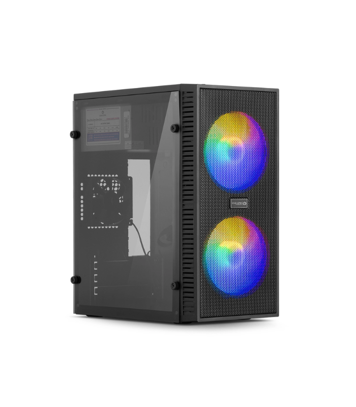 CASE GAMER KINGDOM ENC 3003 CON FUENTE 3FAN 230W/600W - CPP Store