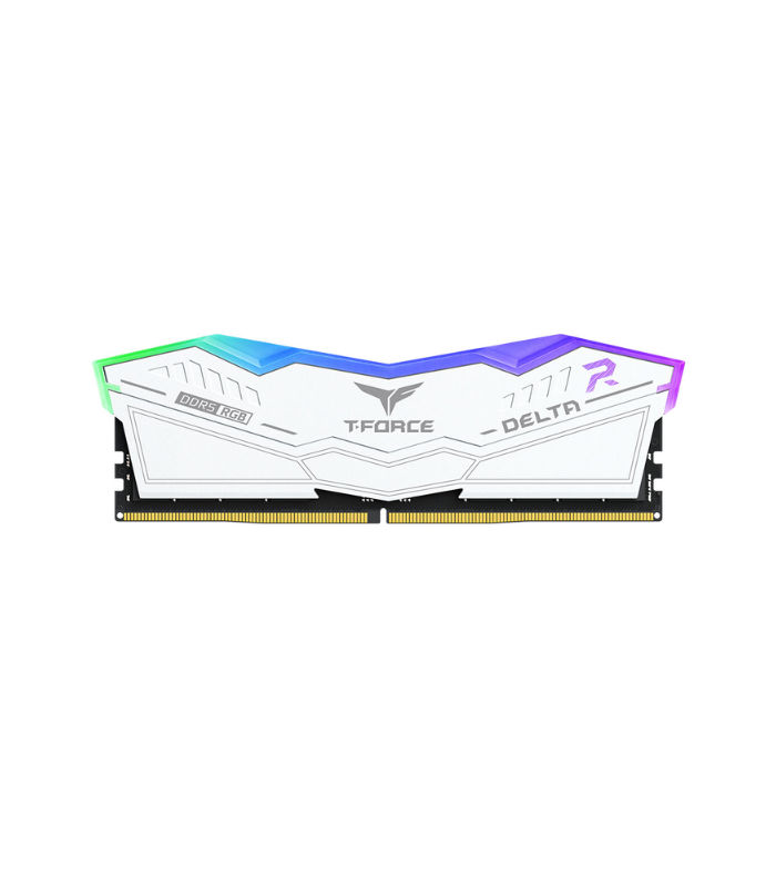 MEM RAM TEAMGROUP T-FORCE DELTA RGB 32GB (2x16gb) DDR5 6000Mhz WHITE ...